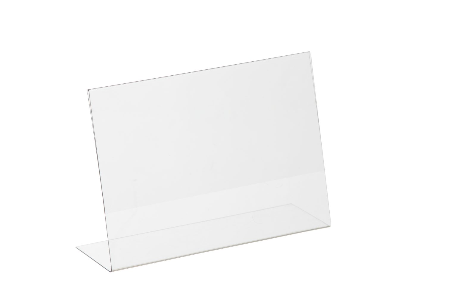 L-Shaped Visual Holder - PLEXIROM